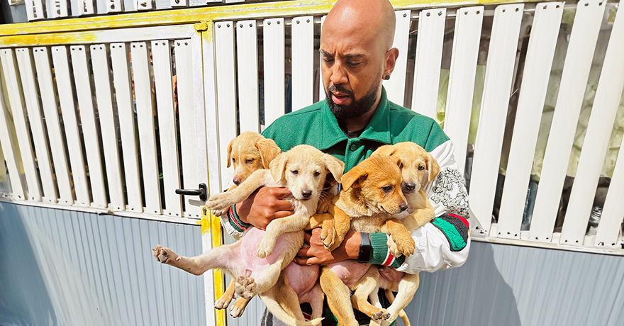 Coach Anil, un cœur qui bat pour les animaux