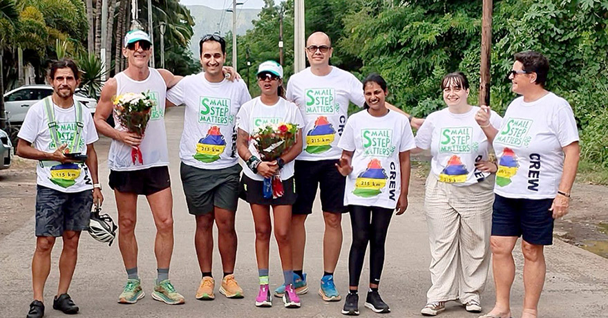Ultra Run Réunion : Le super challenge de Tina Staub pour la bonne cause