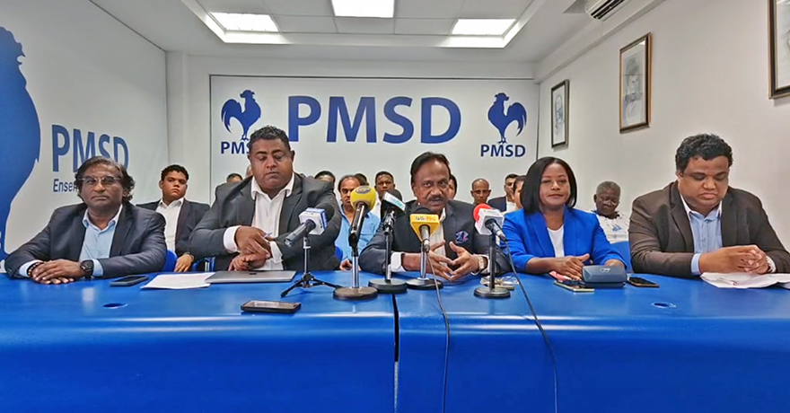 Dérapages entre Shakeel Mohamed et Adrien Duval : Le PMSD dénonce un ...