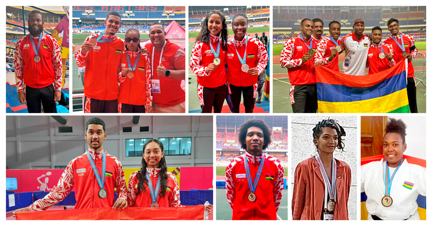 9es Jeux de la Francophonie : belle moisson de médailles des Mauriciens