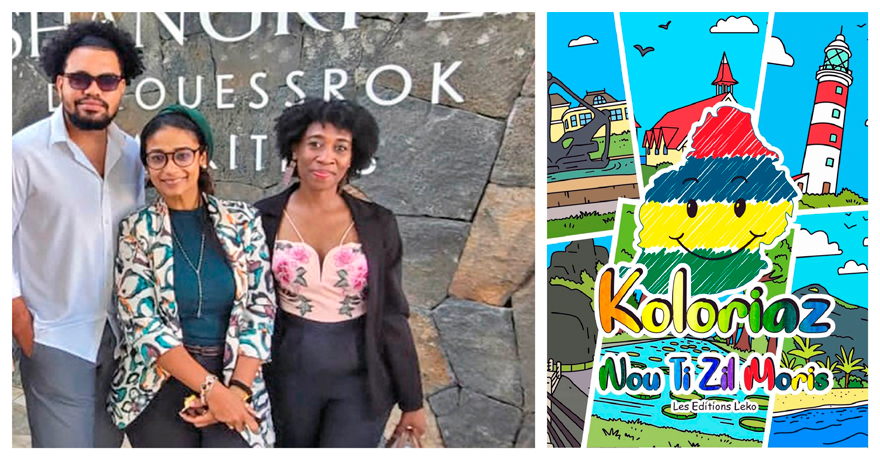 Koloriaz Nou Ti Zil Moris : un livre de coloriage 100% local signé ...