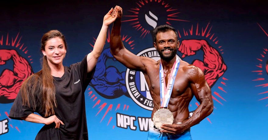Body-Building : Viyash Takoor rêve de participer au concours Mr Olympia